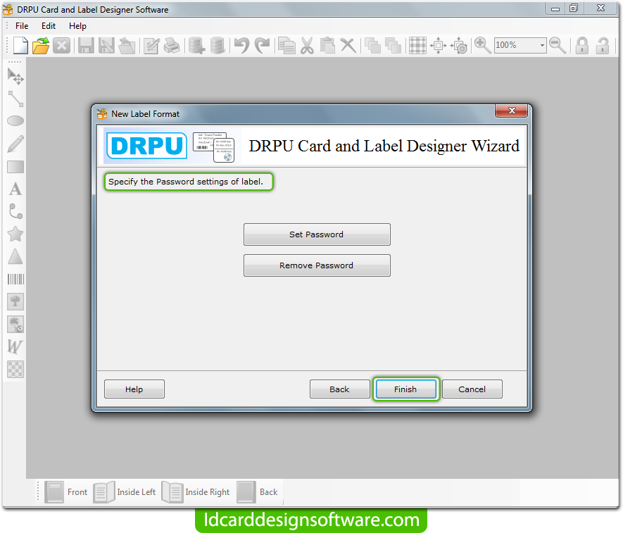 Card and Label Design Software screenshots – How to design tags labels